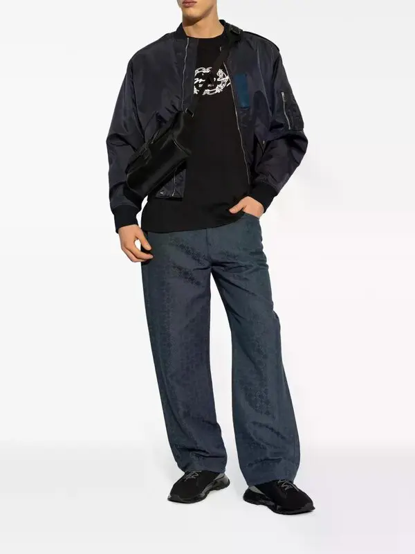 Givenchy Jeans In Shiny Monogram 72 Denim