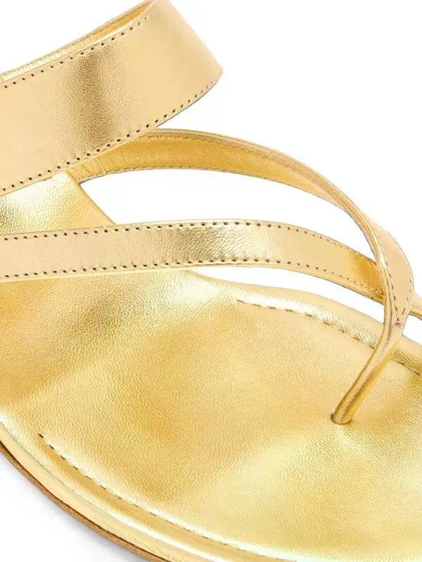 Manolo Blahnik Susa Strappy Leather Sandals