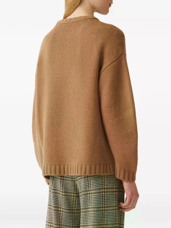 Fabiana Filippi Chunky-knit Drop-shoulder Sweater