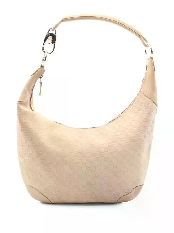 Gucci 2000-2015 Gg Suede Shoulder Bag