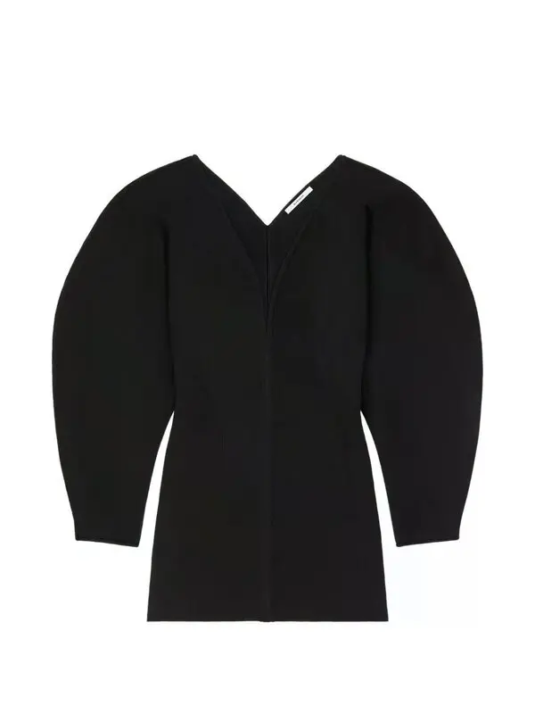 Givenchy Cocoon Mini Dress In Engineered Knit