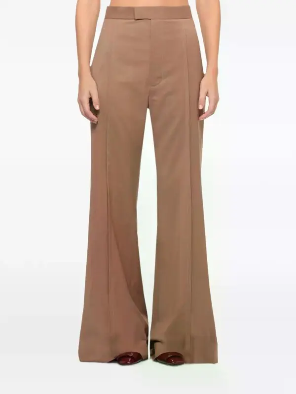 VIVIENNE WESTWOOD Pressed-crease Wide-leg Trousers
