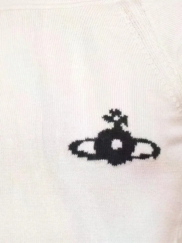 VIVIENNE WESTWOOD Orb-motif Short-sleeve Sweater