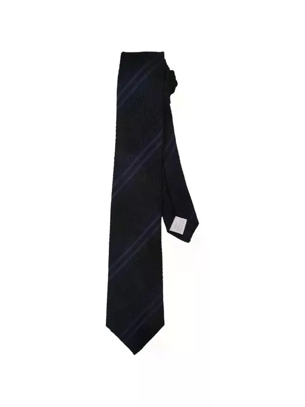 Tagliatore Diagonal-stripe Silk Tie