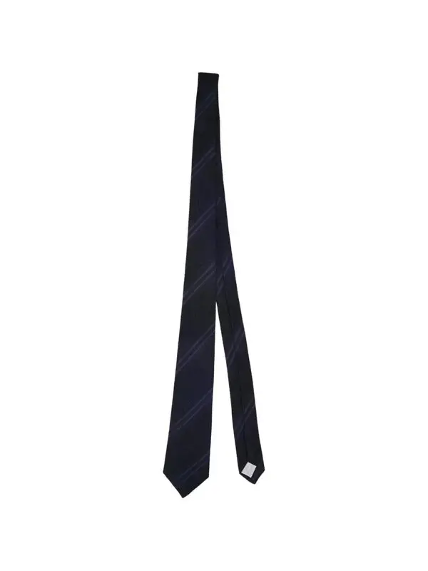 Tagliatore Diagonal-stripe Silk Tie