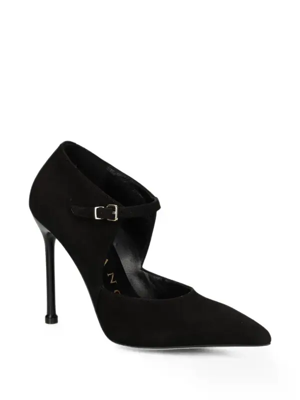 ALBANO Suede Pointed-toe Pumps