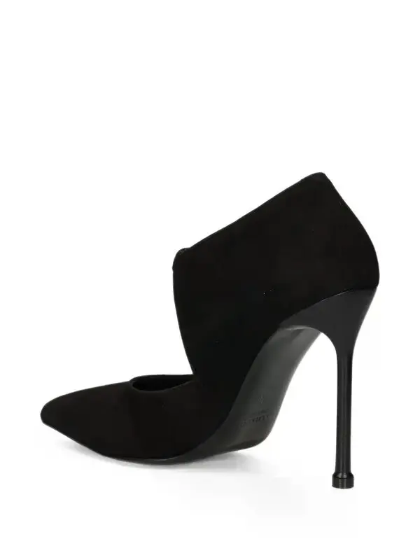 ALBANO Suede Pointed-toe Pumps
