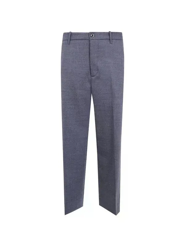 NINE:INTHE:MORNING Wide-leg Wool Trousers