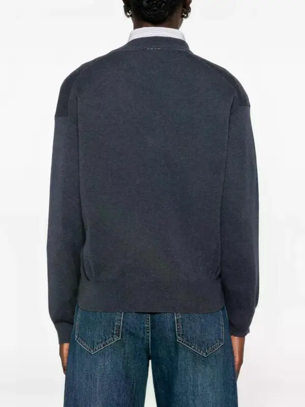 Brunello Cucinelli V-neck Long-sleeve Sweater