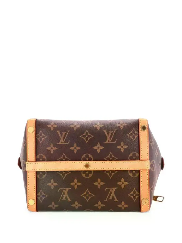 LOUIS VUITTON Marais Handbag Monogram Canvas Bb Satchel - Brown