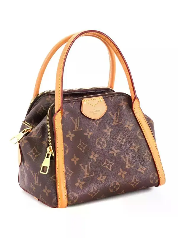 LOUIS VUITTON Marais Handbag Monogram Canvas Bb Satchel - Brown