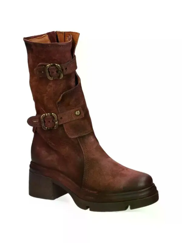 A.S.98 Buckled Leather Boots