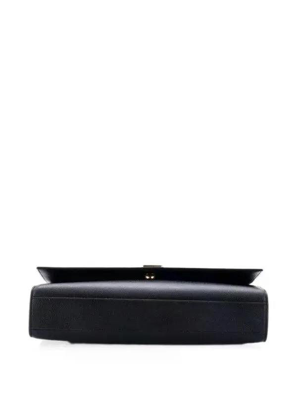 Saint Laurent Classic Monogram Grainy Leather Large Crossbody Bag