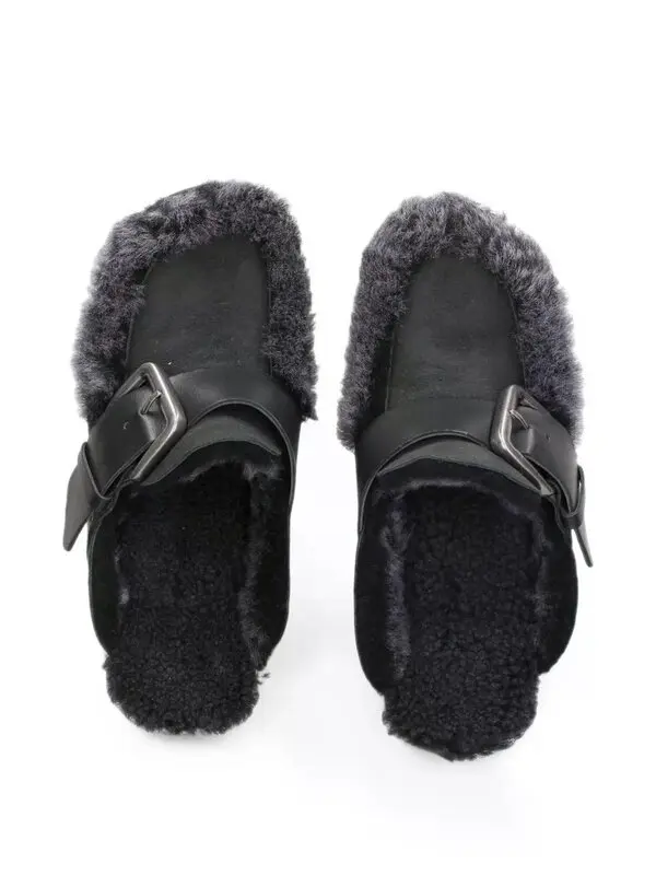 4CCCCEES Plia Shearling-trim Mules