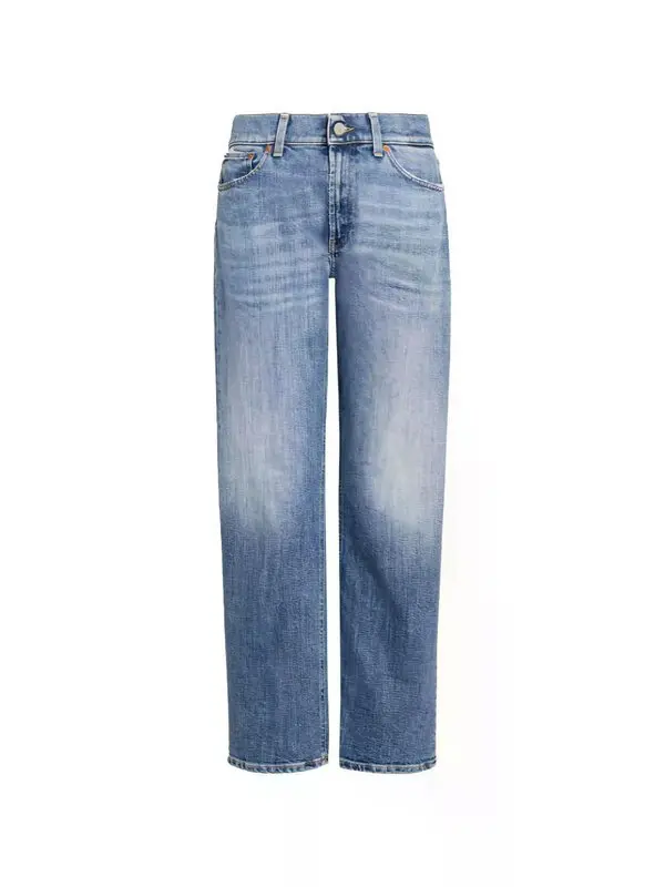 DONDUP Dafne Straight-leg Faded-effect Jeans