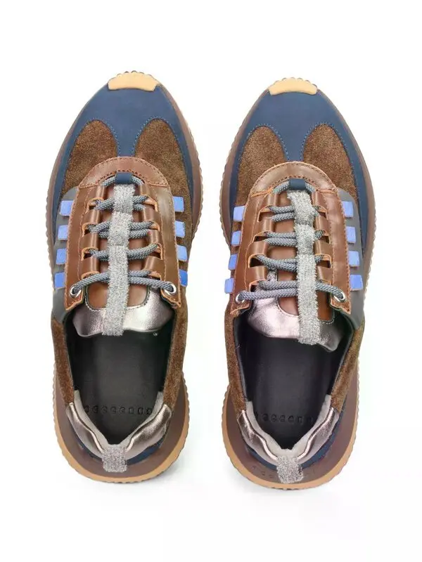4CCCCEES Suede-panel Sneakers