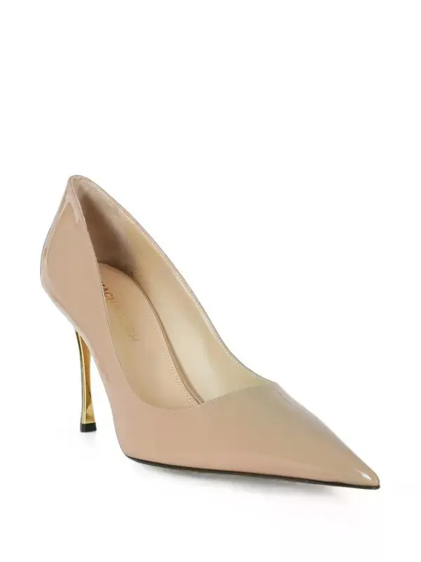 Mach & Mach Patent-leather Pointed-toe Pumps
