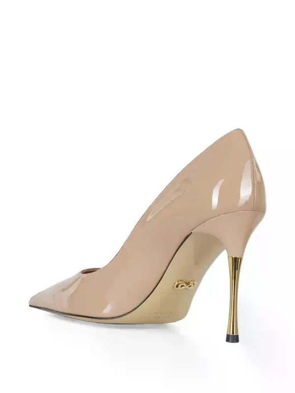 Mach & Mach Patent-leather Pointed-toe Pumps