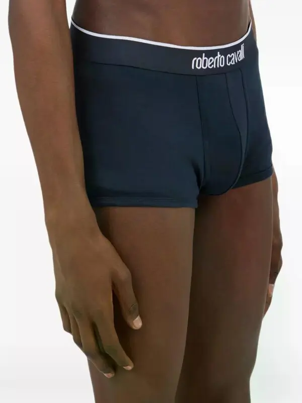 Roberto Cavalli Logo-waistband Boxers