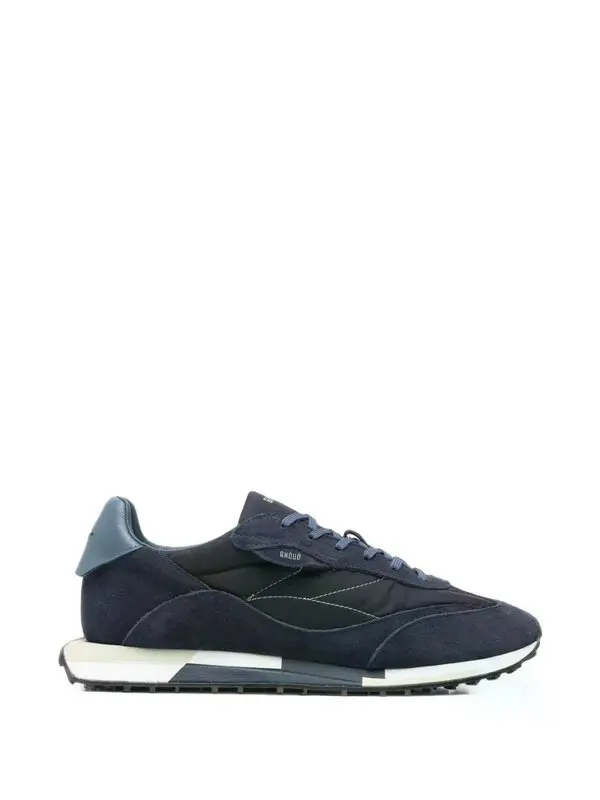 GHOUD VENICE Suede-panelled Sneakers