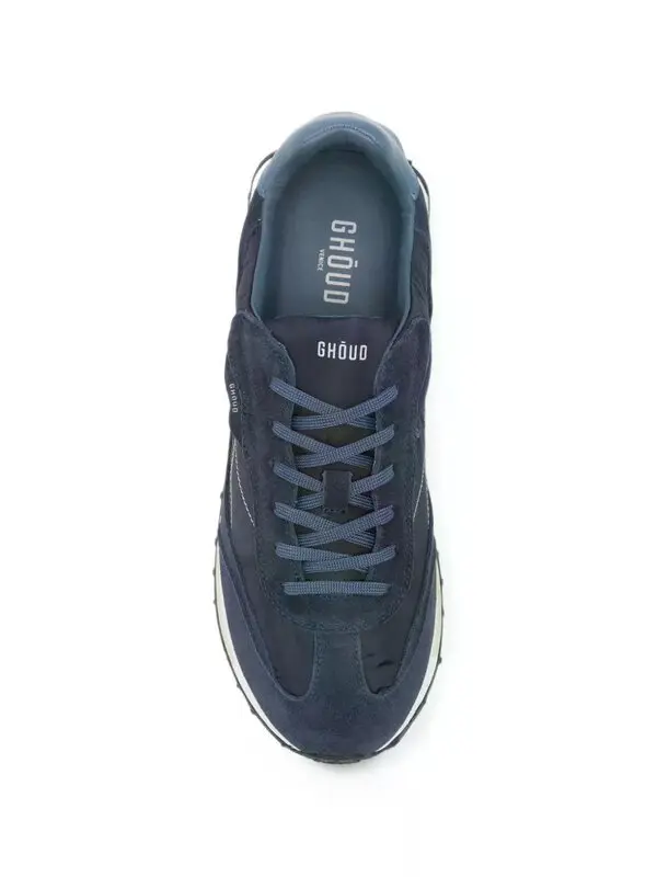 GHOUD VENICE Suede-panelled Sneakers