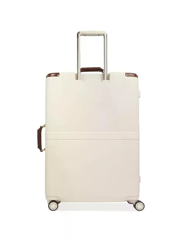 THE BRIDGE Leather-trimmed Trolley