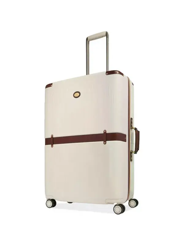THE BRIDGE Leather-trimmed Trolley