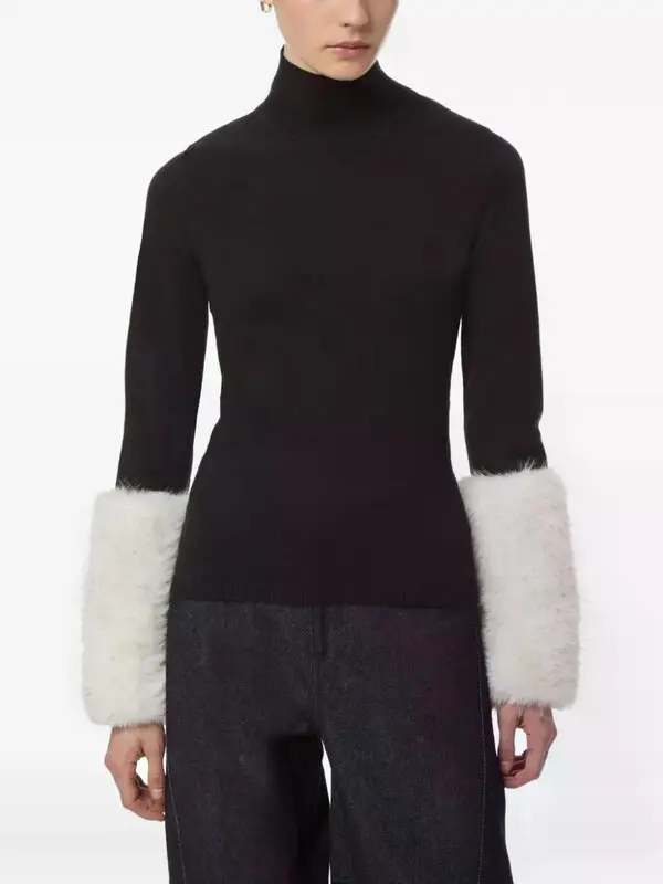 Apparis Aspen Faux-fur Cuff Sweater