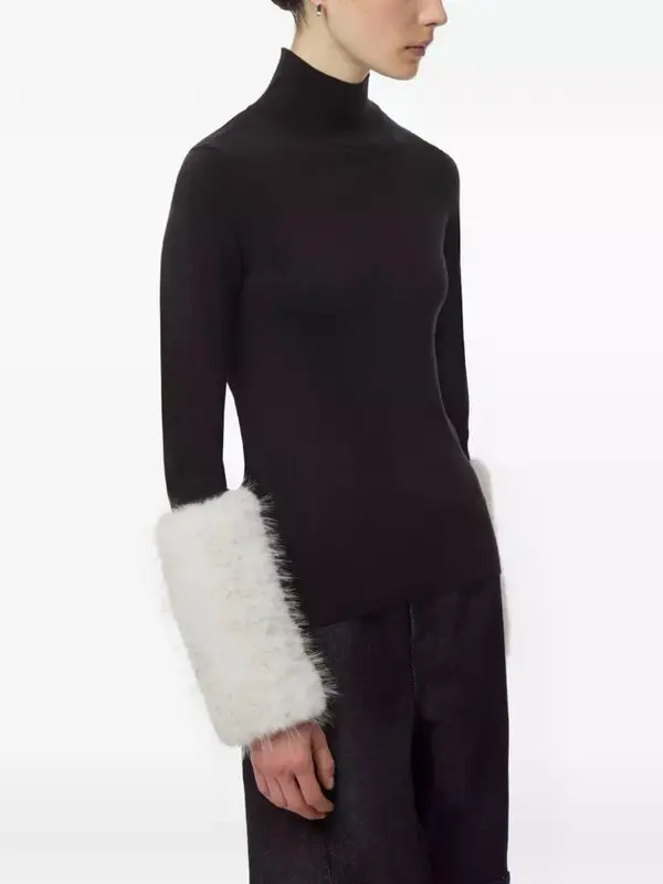Apparis Aspen Faux-fur Cuff Sweater