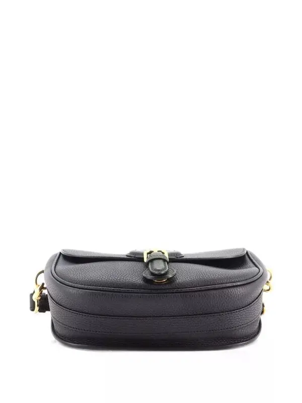 Dior Bobby Flap Bag Leather Medium Crossbody Bag