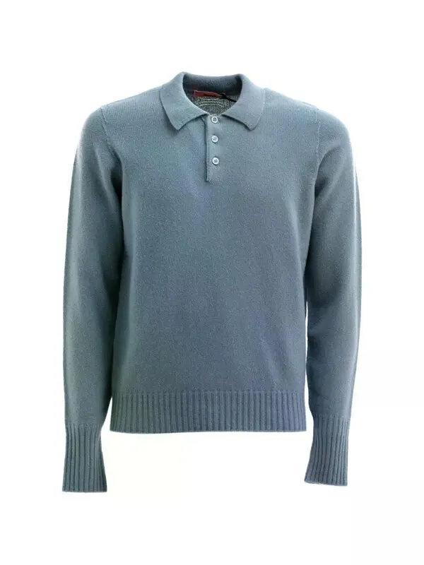DRUMOHR Polo-collar Knitted Sweater