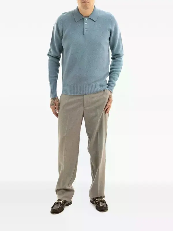 DRUMOHR Polo-collar Knitted Sweater