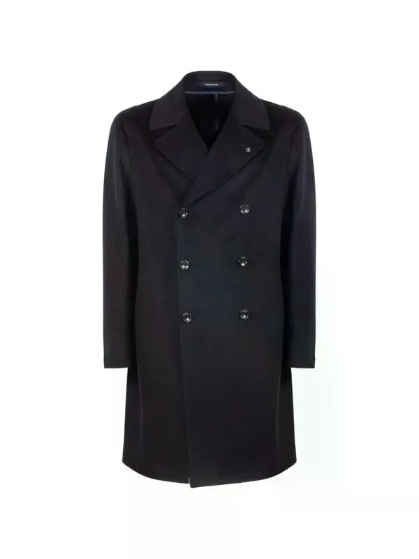Tagliatore Double-breasted Virgin Wool Coat