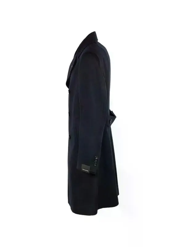 Tagliatore Double-breasted Virgin Wool Coat