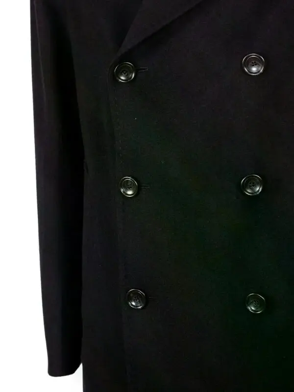 Tagliatore Double-breasted Virgin Wool Coat
