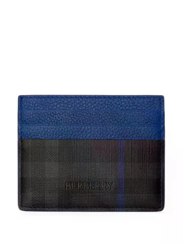 Burberry City Check Card Case