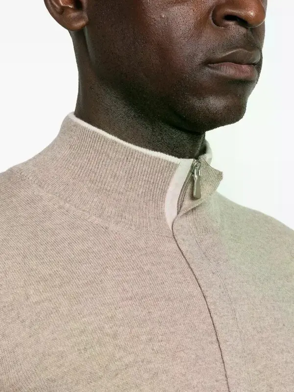 GRAN SASSO Half-zip Sweater