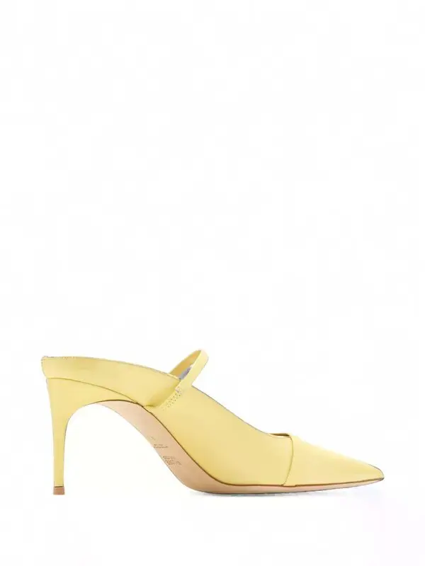MALONE SOULIERS Aurora Patent-leather Mules