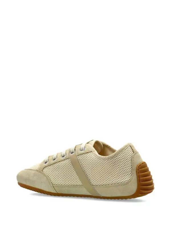 Givenchy Slim Sneakers In Mesh And Suede