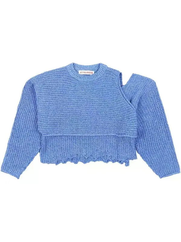 Ottolinger Deconstructed Wrap Sweater