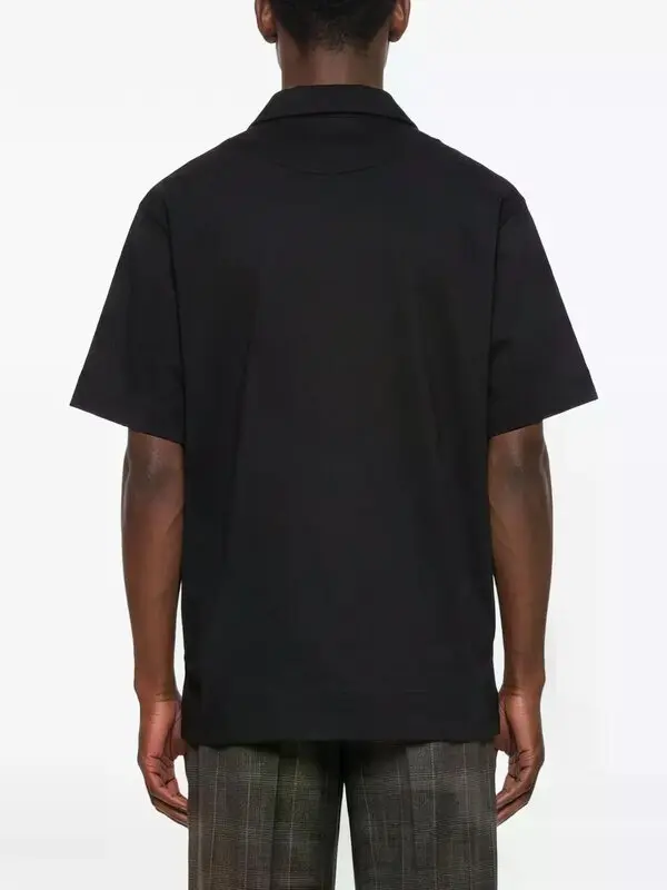 Simone Rocha Lace-up Polo Shirt