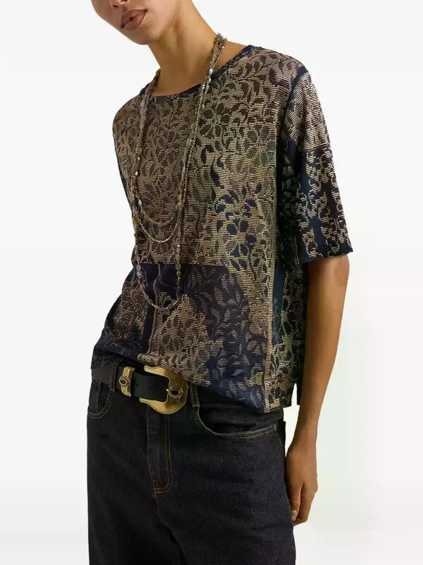 Momoni Iora Jacquard-jersey T-shirt