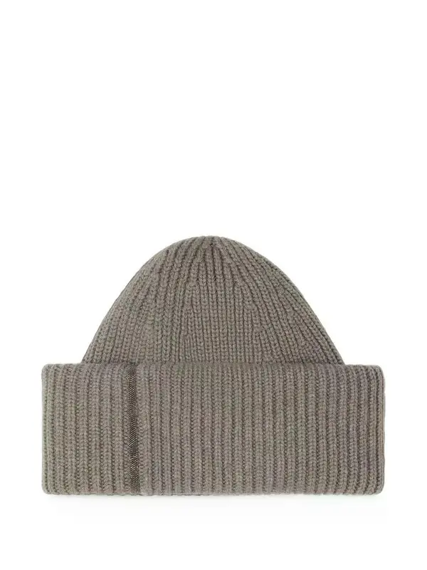 Fabiana Filippi Ribbed-knit Beanie Hat
