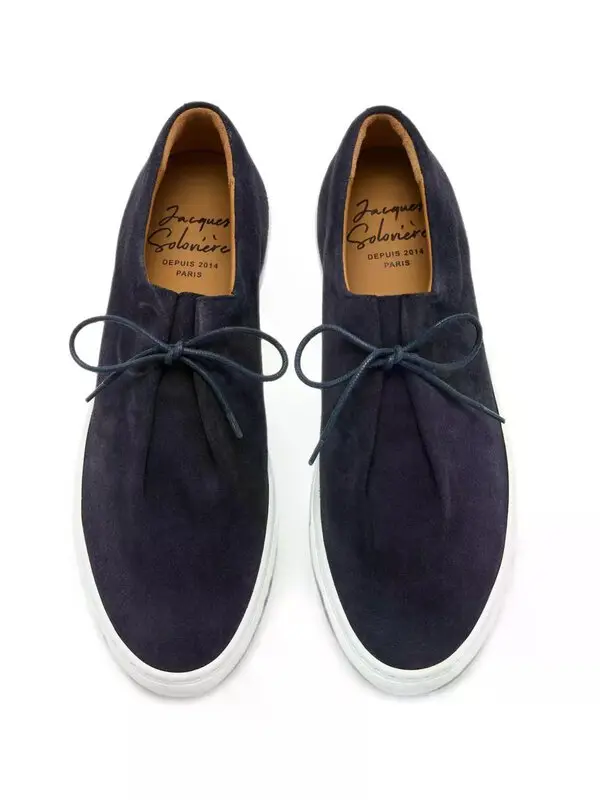 JACQUES SOLOVIÈRE PARIS Jim Fringed Suede Sneakers