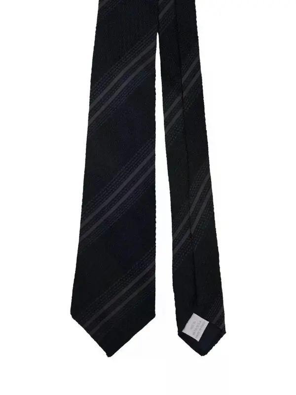 Tagliatore Diagonal-stripe Silk Tie