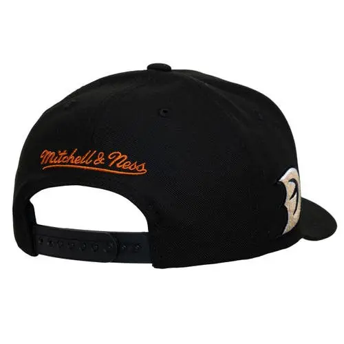 Mitchell & Ness Anaheim Ducks Double Clutch Pro Pinch Snapback Hat