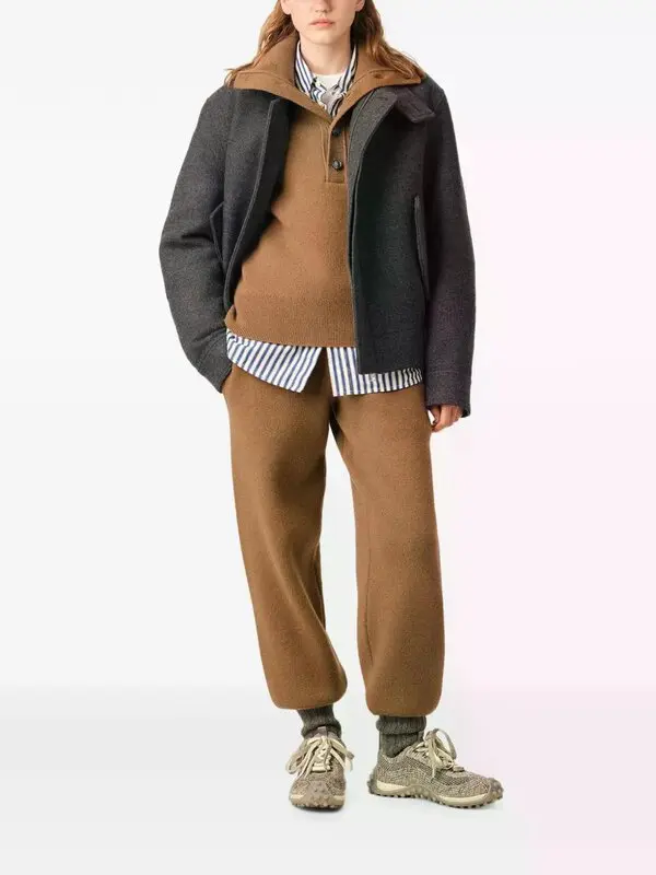 AMI Paris Wool Padded Harrington Jacket