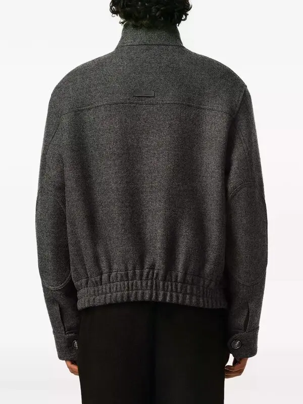 AMI Paris Wool Padded Harrington Jacket