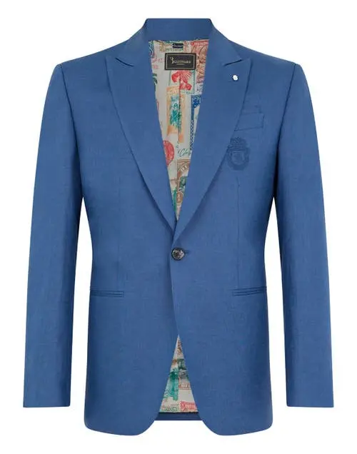 BILLIONAIRE Linen Blazer Miami Vice Fit
