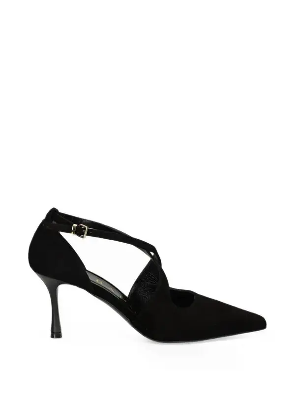 ALBANO Serene Crossover-strap Pointed-toe Pumps